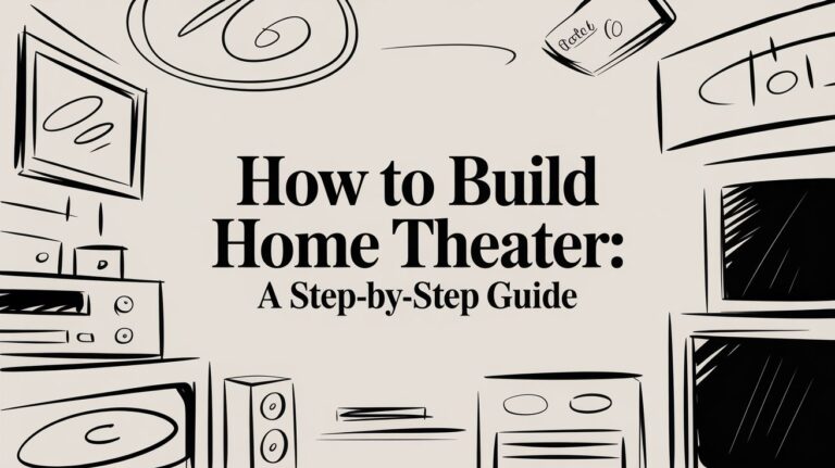 How to Build Home Theater: A Step-by-Step Guide