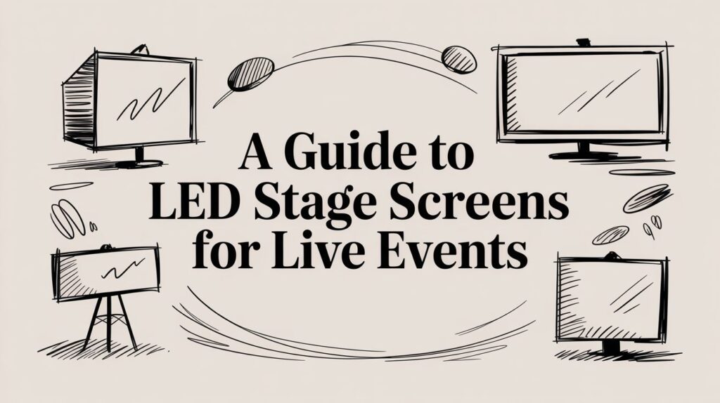 A Guide to LED Stage Screens for Live Events
