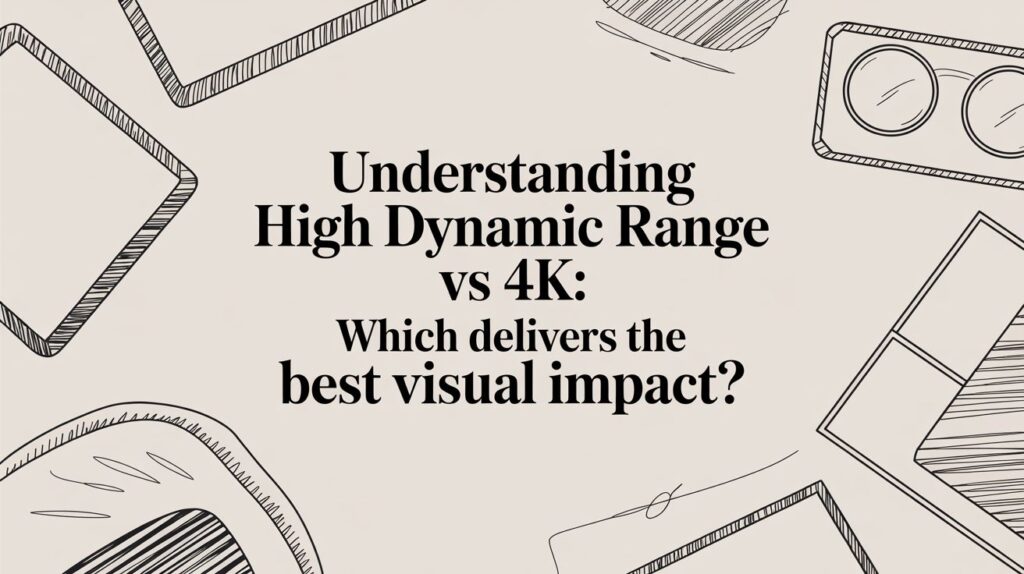 Understanding high dynamic range vs 4k: Which Delivers the Best Visual ...