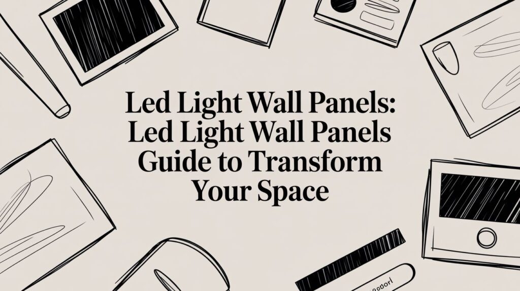 Led Light Wall Panels: led light wall panels Guide to Transform Your Space