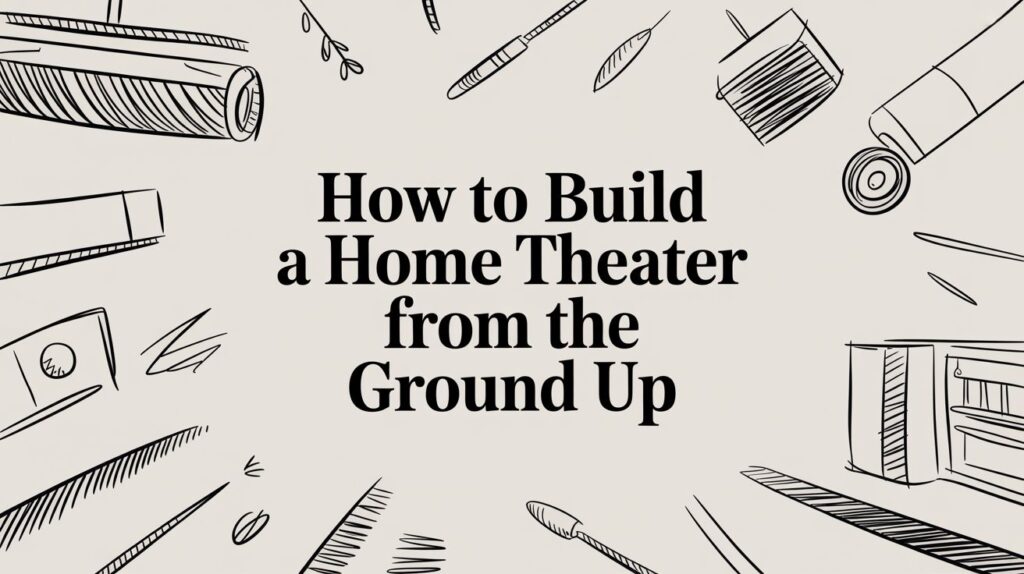 How to Build a Home Theater From the Ground Up