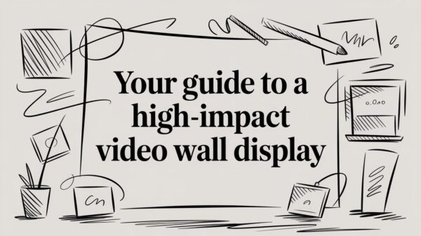 Your Guide to a High-Impact Video Wall Display